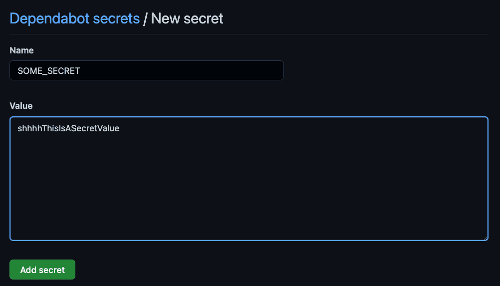 Dependabot PRs Need Their Secrets · Daniela Baron